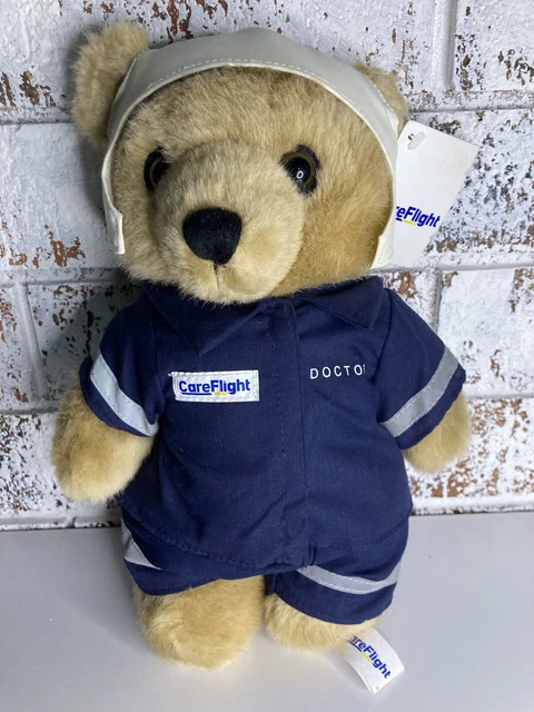 CAREFLIGHT NRMA DOCTOR Collectible Teddy Bear Plush - 30cm New With ...