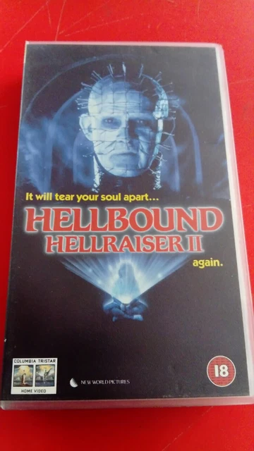 RARE HORROR VHS Tape Hellraiser 2 £3.00 - PicClick UK