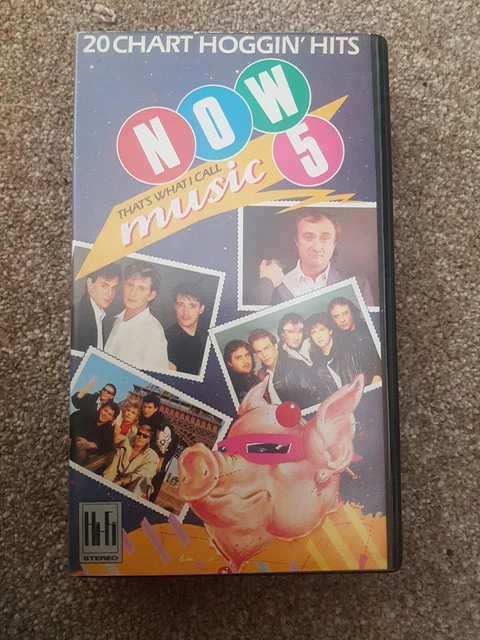 NOW THAT'S WHAT I Call Music VHS - TAPE 5 £69.00 - PicClick UK