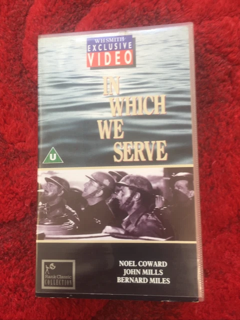 IN WHICH WE serve (WH Smith) VHS Video PAL, EUR 3,48 - PicClick IT