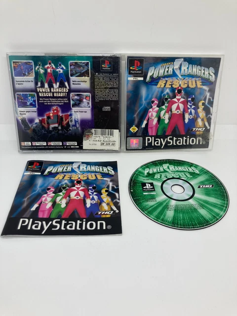 POWER RANGERS LIGHTSPEED Rescue pour Playstation 1/PS1 EUR 13,99 ...