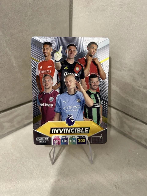 PANINI ADRENALYN XL Premier League 2025 Invincible "EMERALD" Golden ...