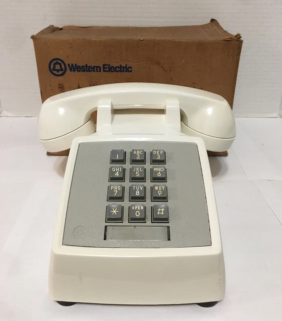 VINTAGE WESTERN ELECTRIC Bell Telephone Push Button With Box £47.70 ...