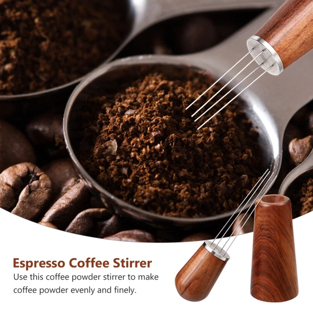 ESPRESSO COFFEE STIRRER with Stand Needle Type Coffee Powder ...