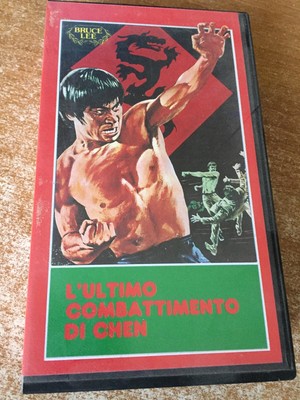 VHS L’ULTIMO COMBATTIMENTO di Chen con Bruce Lee Arti marziali EUR 39 ...