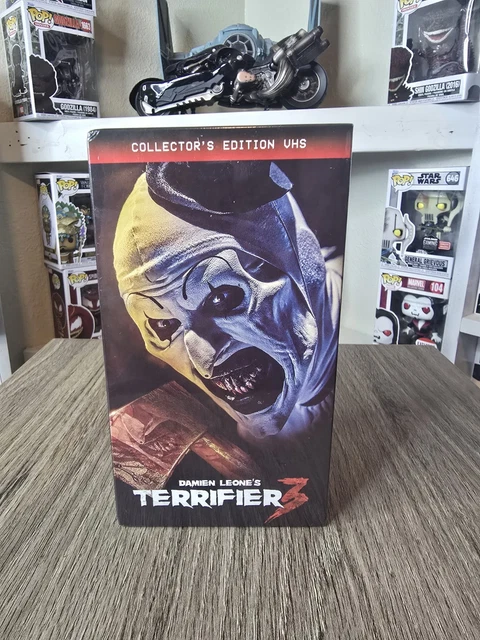 TERRIFIER 3 COLLECTOR'S Edition VHS Walmart Exclusive - NEW IN HAND £45 ...