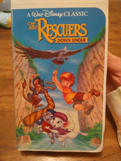 THE RESCUERS DOWN Under (VHS, 1991) Walt Disney Classic $5.18 - PicClick CA