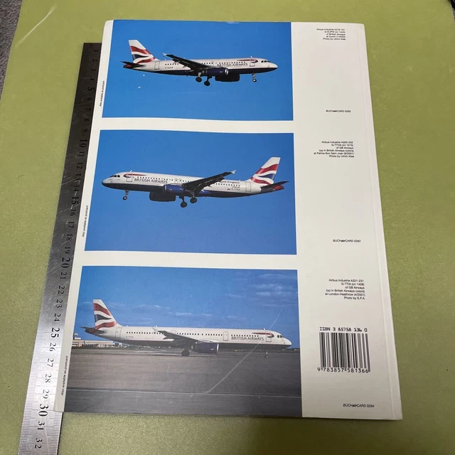 AIRPLANE PASSENGER PLANE English Book Airline-Fleets International 2002 ...