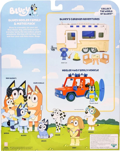 BLUEY HEELER - Paquete de figuras familiares (Importación USA) EUR 75 ...
