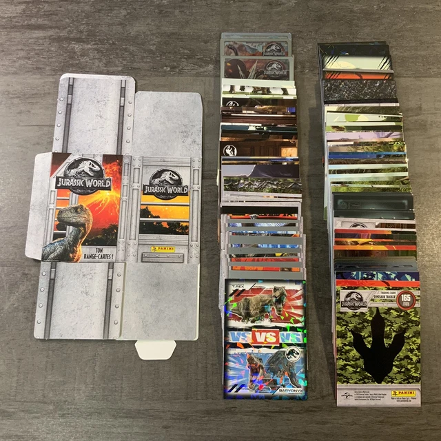 Set Complet Cartes Panini Jurassic World 2 Fallen Kingdom 2018 - N°1 à 