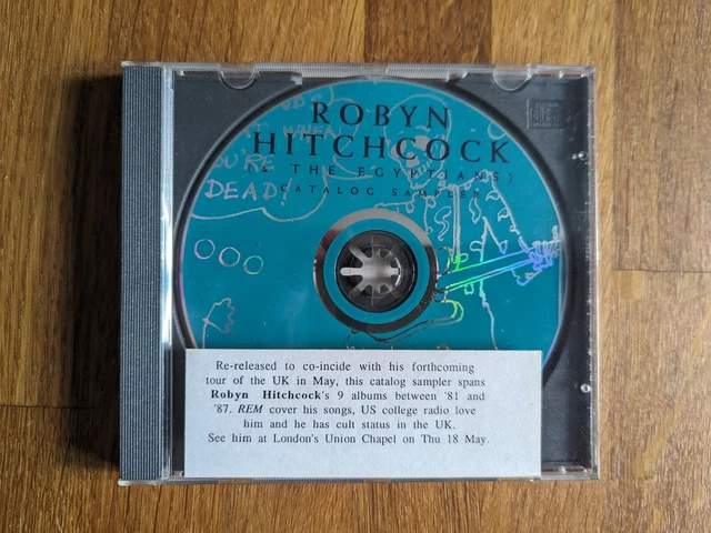 ROBYN HITCHCOCK & The Egyptians Sampler Rhino PRCD7083 Promo CD Album ...