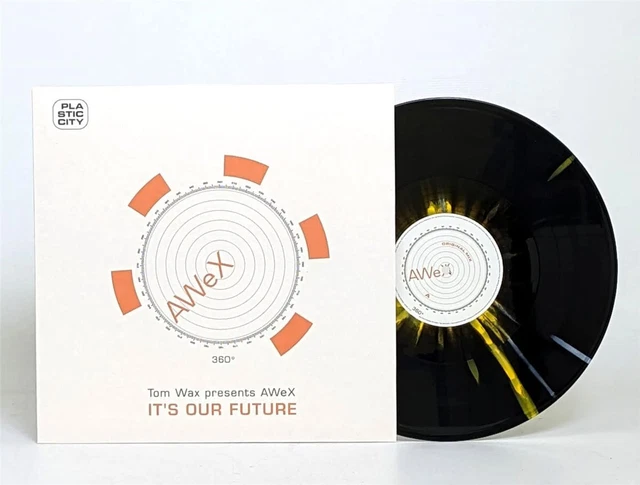 TOM WAX PRÉSENTE AWeX It's Our Future LTD 12" Vinyle Splatter 2022 Plastic City EUR 17,08 ...