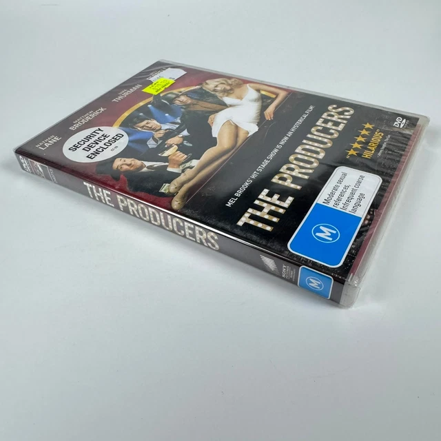 THE PRODUCERS (DVD 2005) Uma Thurman Matthew Broderick Nathan Lane R4 ...