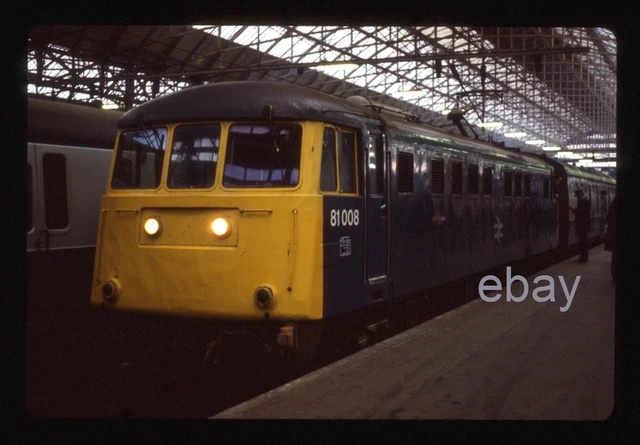ORIGINAL 35MM SLIDE - Class 81 Electric - 81008 at Manchester ...
