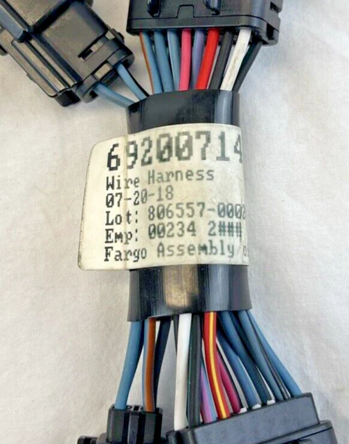 HARLEY DAVIDSON GENUINE Boom Audio Rear Speaker Interconnect Harness ...