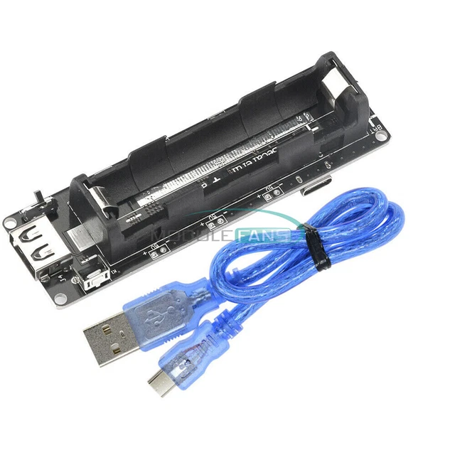 Wemos Esp32 18650 Battery Shield V3 Esp 32 Usb ± Câble Pour Arduino