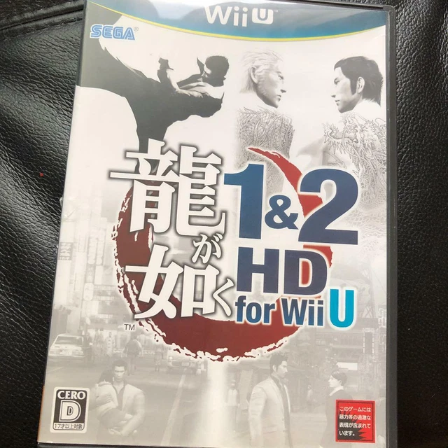 NINTENDO WII U Ryu Ga Gotoku 1&2 HD Japan Import Used EUR 70,20 ...