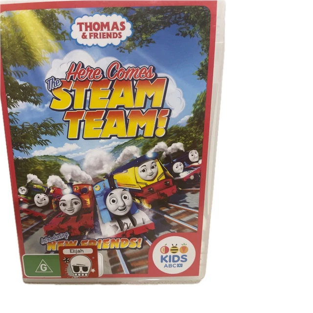 THOMAS & FRIENDS Here Comes The Steam Team DVD Region 4 ABC Kids 7 ...