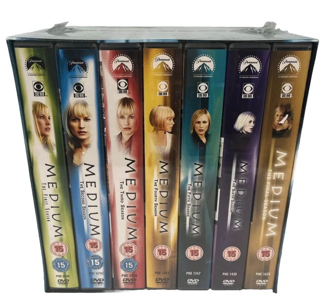 MEDIUM COMPLETE SERIES 1-7 DVD Box Set New Sealed Region 2 £39.99 ...