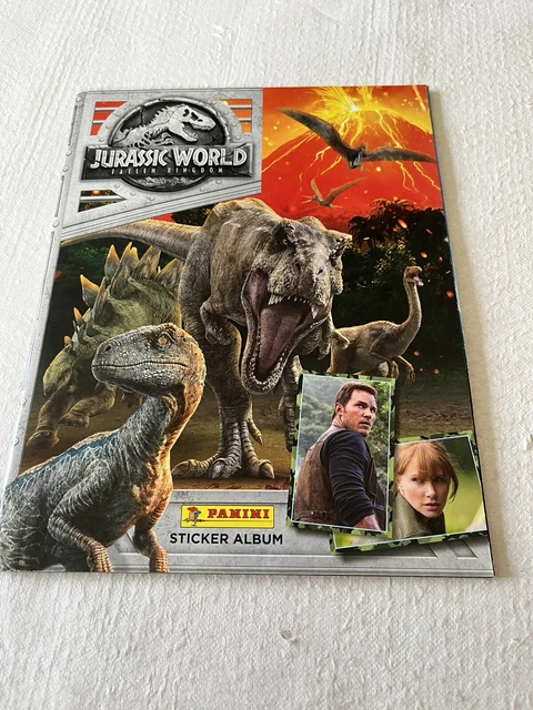 PANINI JURASSIC WORLD Sticker Album Complete All Stickers £45.00 ...