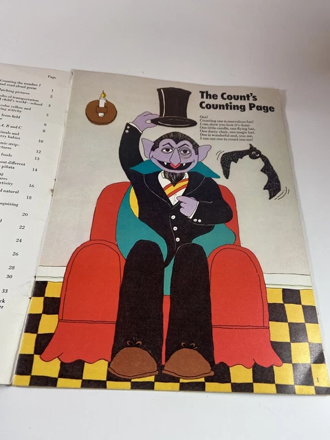 ORIGINAL VINTAGE SEPTEMBER 1975 Sesame Street Magazine Grover £16.43 ...