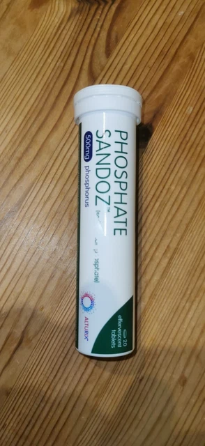 PHOSPHATE SANDOZ 500MG Effervescent Tablets £10.00 - PicClick UK