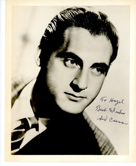 AUTOGRAFIADA 8X10 FOTO Comic Actor, Comedian & Writer Sid Caesar EUR 32 ...