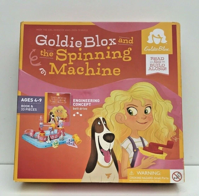GOLDIE BLOX & the Spinning Machine - Engineering Concept STEM Activity ...