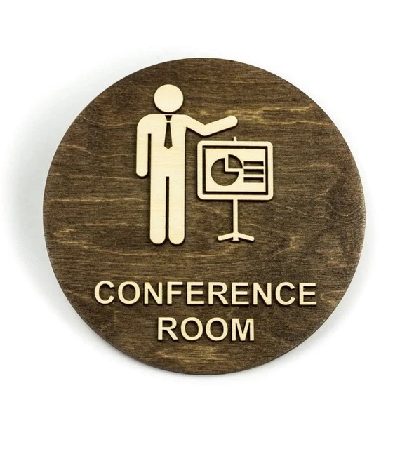CONFERENCE ROOM SIGN, Door Sign, Office Sign, Hotel, Restaurant ...