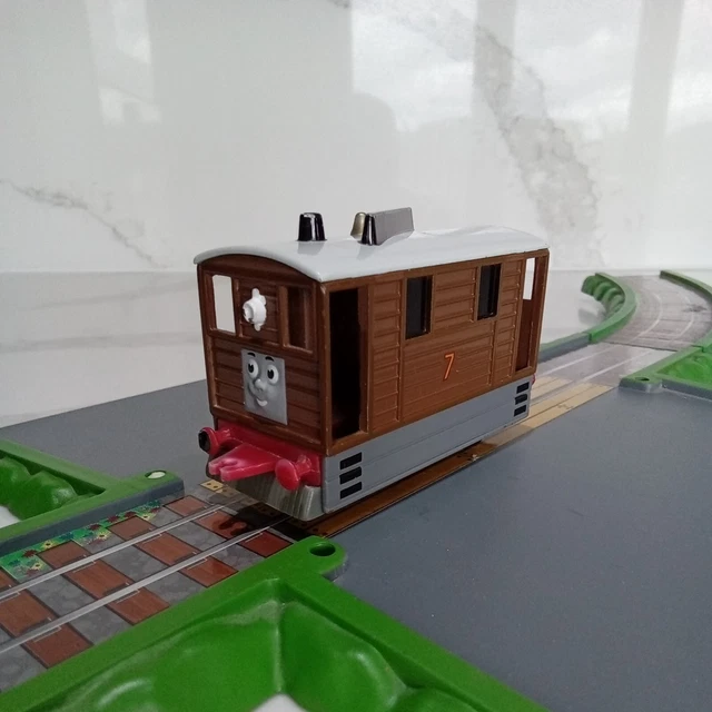 THOMAS THE TANK Engine & Friends Vintage 1989 Toby 7 Treno pressofuso ...