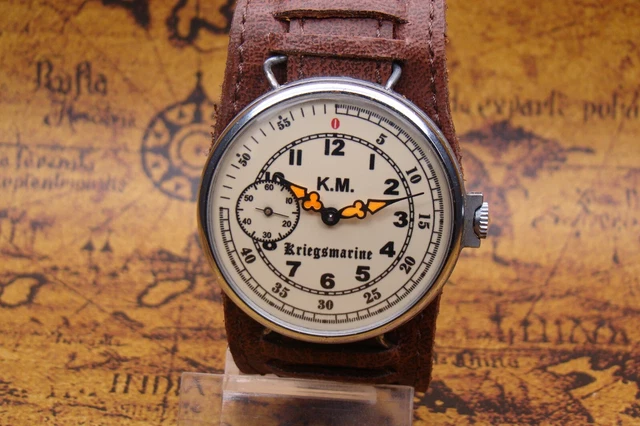 GERMAN NAVY FLEET KM KRIEGSMARINE U-BOOT BOAT MILITARY WATCH ww2 type ...