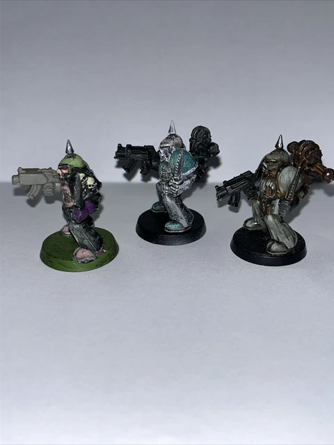 WARHAMMER40K ROGUE TRADER CHAOS SPACE MARINE DEATH GUARD OOP X 3 ...