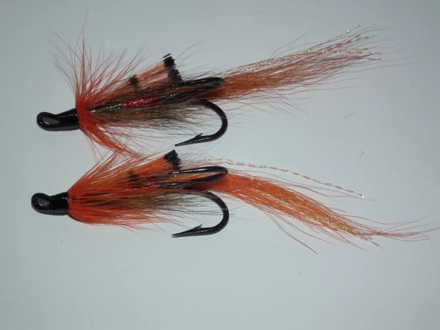 SALMON/SEATROUT FLY----2 ALLY Shrimp tied on vmc size 2 £4.36 - PicClick UK