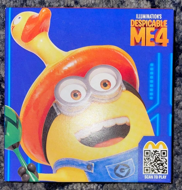MCDONALD'S UK 2024 Despicable Me 4 Ron the Minion Collectors toy £2.50 ...