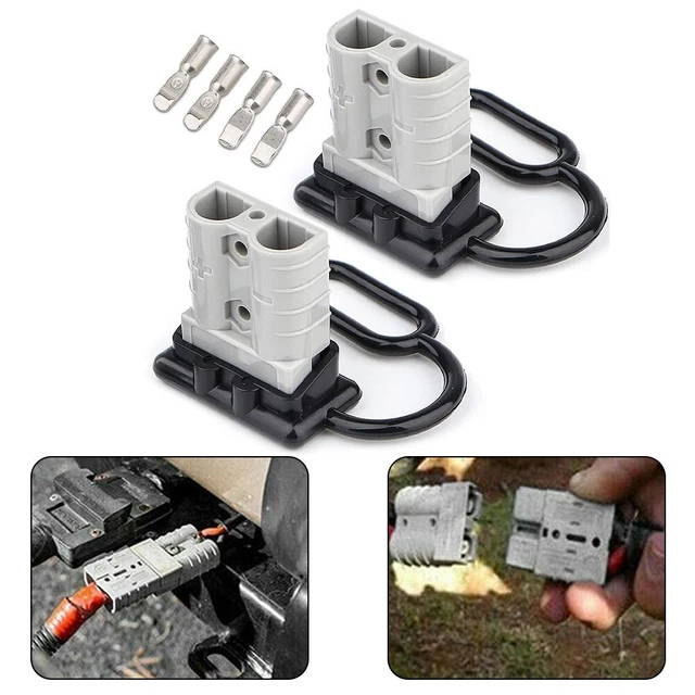 STECKER VERBINDER 2STÜCK Elektrowerkzeug + Ummantelung 12-24V DC ...