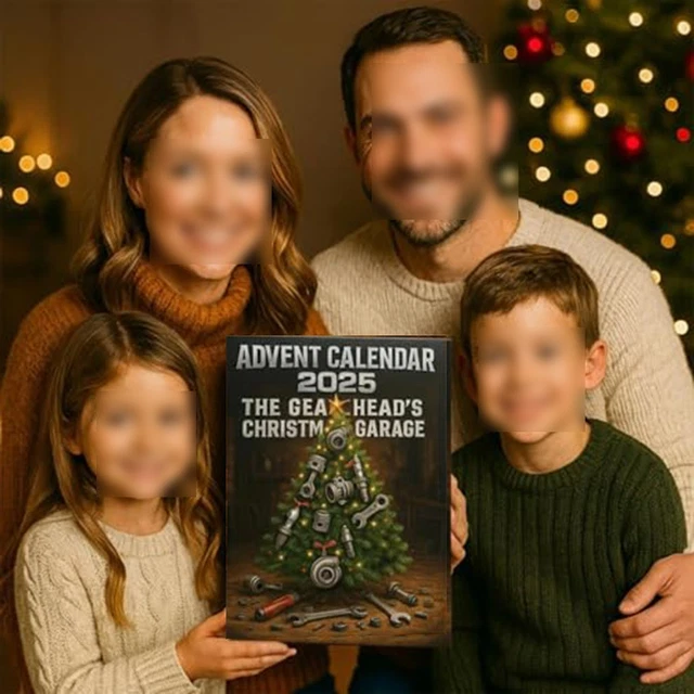 2025 GEARHEAD ADVENT Calendar 24 Days of Miniature Car Parts for Tuners ...