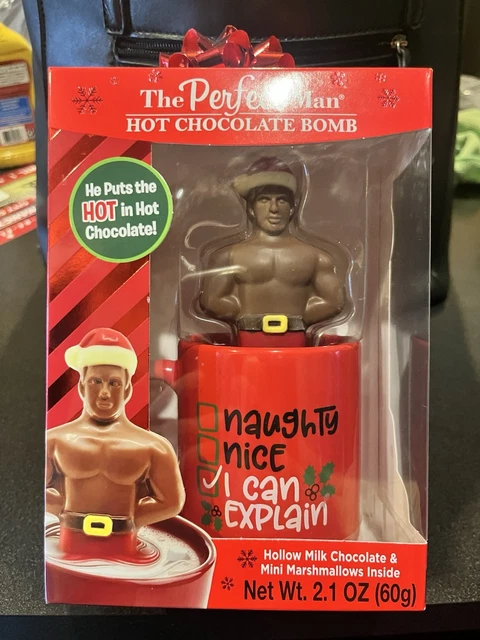 THE PERFECT MAN Belgium Hot Chocolate Bomb With Cup Expires July 2016 £ ...