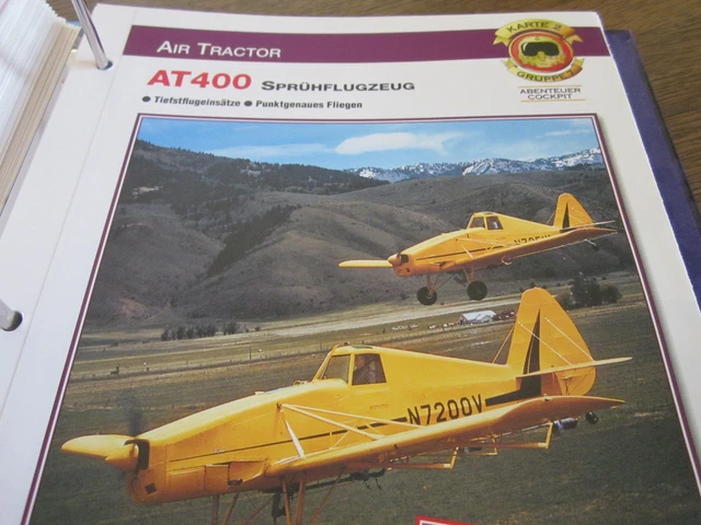 FASZINATION 7 2 Air Tractor AT 400 Sprühflugzeug EUR 4,35 - PicClick DE