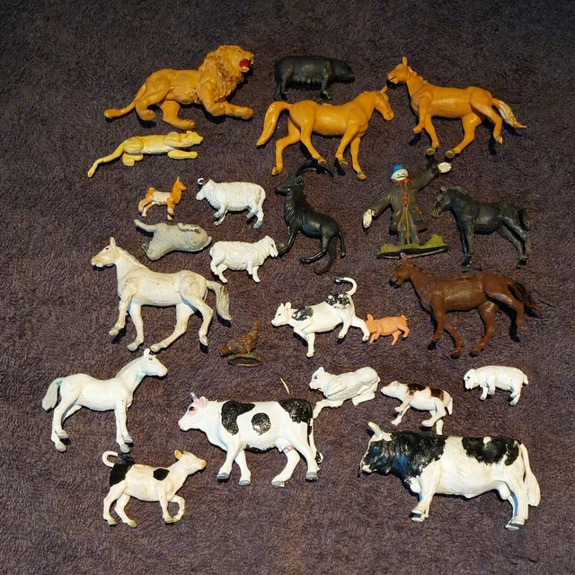 VINTAGE 1960S 1970S Britains plastic toy farm animals £5.00 - PicClick UK