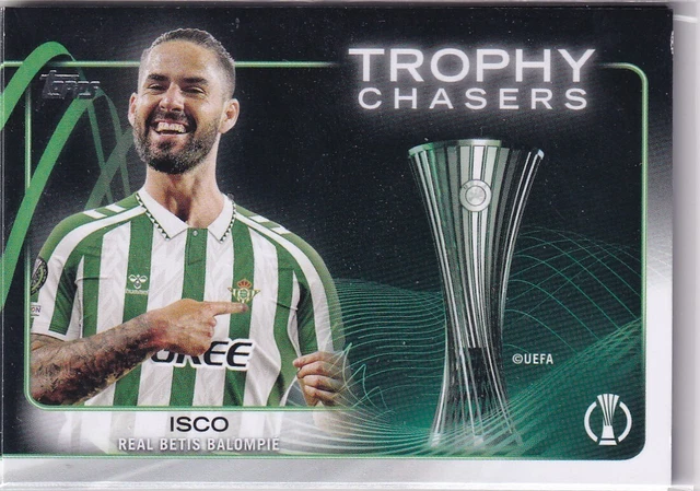 TOPPS CL CLUB Competition 2025 N º RF-3 Isco Trophy Chasers EUR 1,36 ...