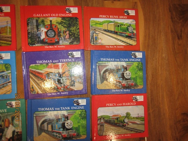 THOMAS TANK ENGINE & Friends Set of 9 Grolier Hardback Books £10.00 ...