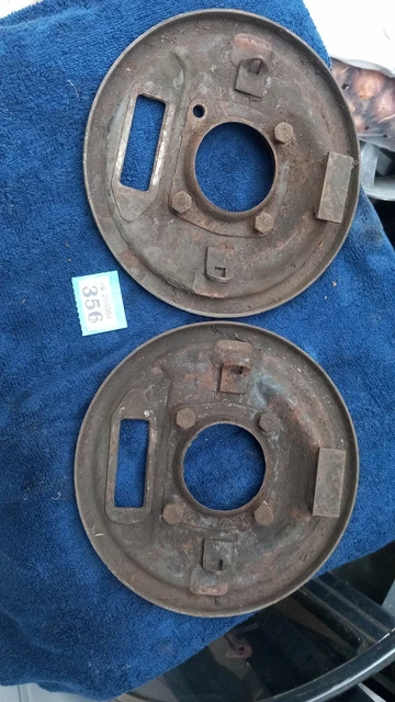 CLASSIC MORRIS MINOR 1000 Parts 2x Brake Backplate £23.60 - PicClick UK