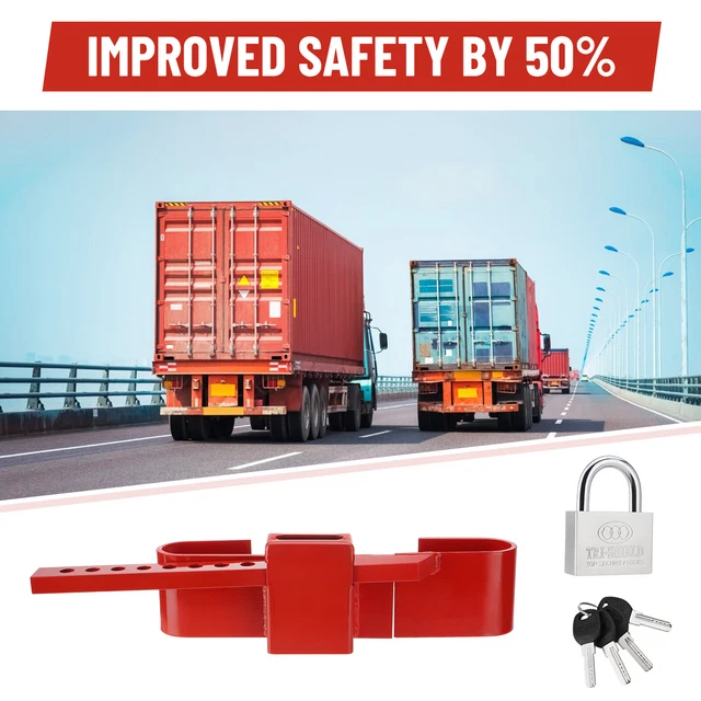 SHIPPING CONTAINER LOCKS Heavy Duty Equipment Lock Cargo Door Lock ...