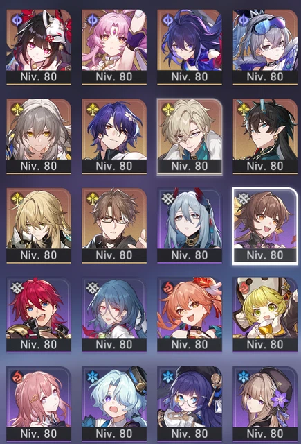 HSR WHALE ACCOUNT Honkai star rail All caracters UP MAX EUR 4.000,00 ...