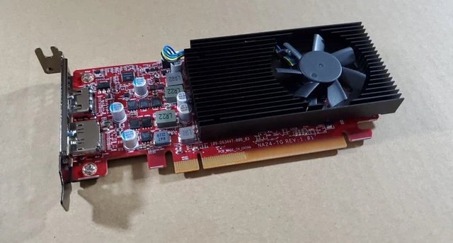 AMD RADEON RX 6400 4GB GDDR6 Low Profile Bracket GPU Graphics Card ...