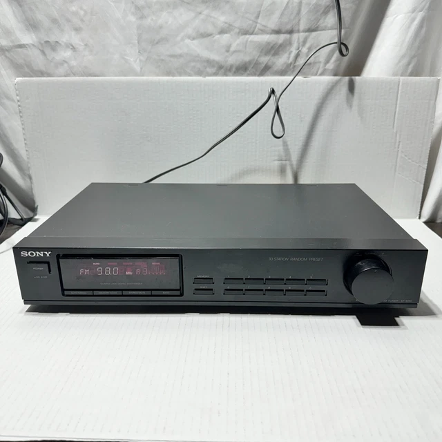 VINTAGE SONY ST-S110 FM/AM Tuner (WORKNG) - Classic Radio Technology 📻 ...