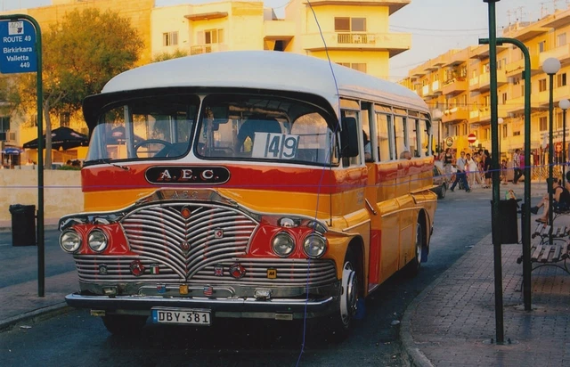 BUS PHOTO OF A Maltabus Photograph Of An Aec Dby-381 Picture In Malta ...
