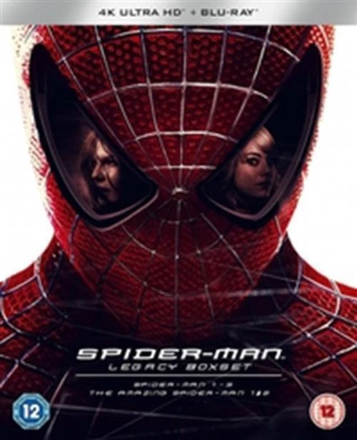 SPIDER-MAN LEGACY 5 Film Collection 4K UHD Blu-ray Bluray Movie Film ...