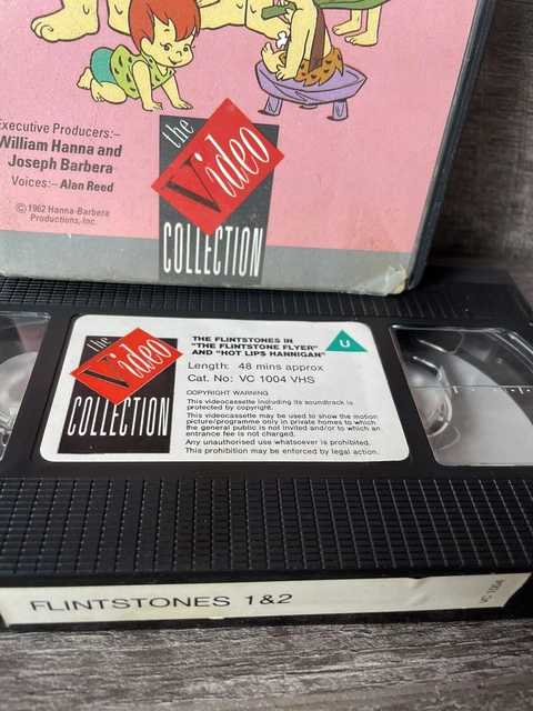 THE FLINTSTONES - Flintstone Flyer/Hot Lips Hannigan (VHS) Very Rare ...