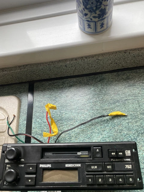 CLASSIC PHILIPS CAR Radio Cassette Player Working £30.00 - PicClick UK